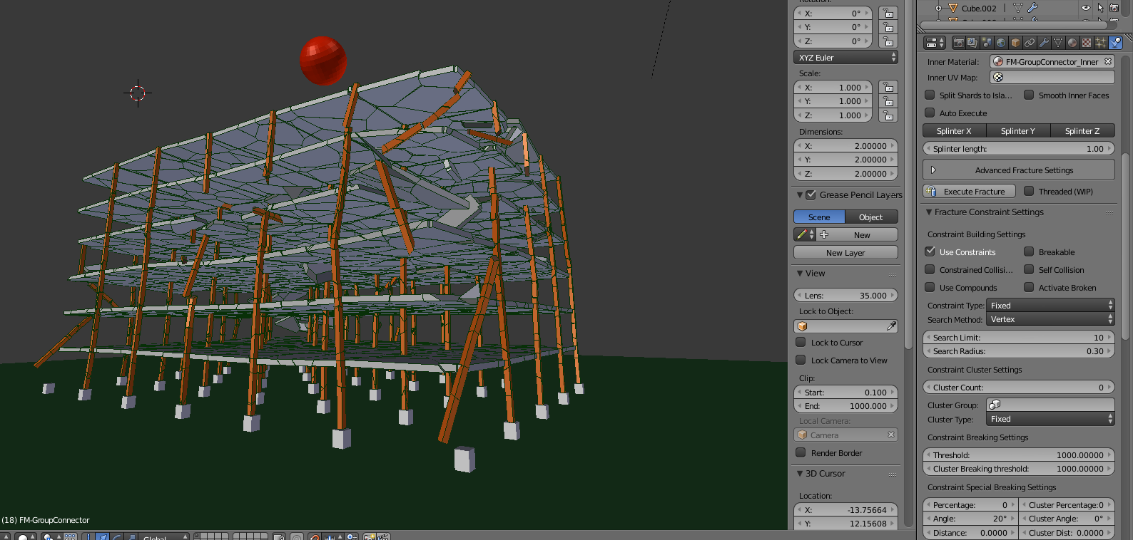 [Custom Build] Blender Fracture Modifier - #1945 by JTA - Blender and ...
